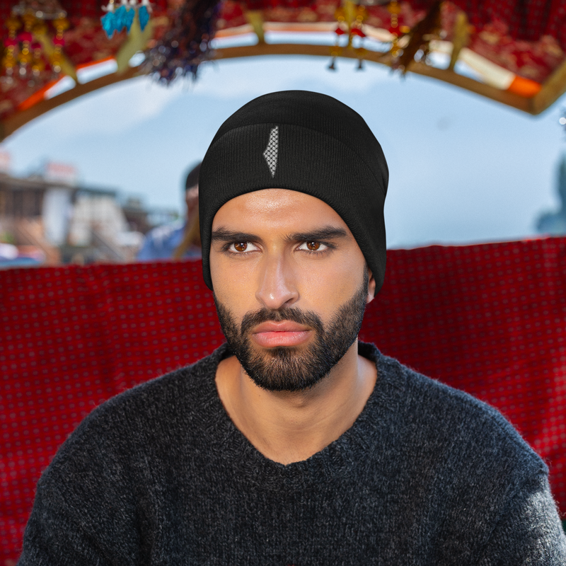 Kufiya Map Beanie – PurePali